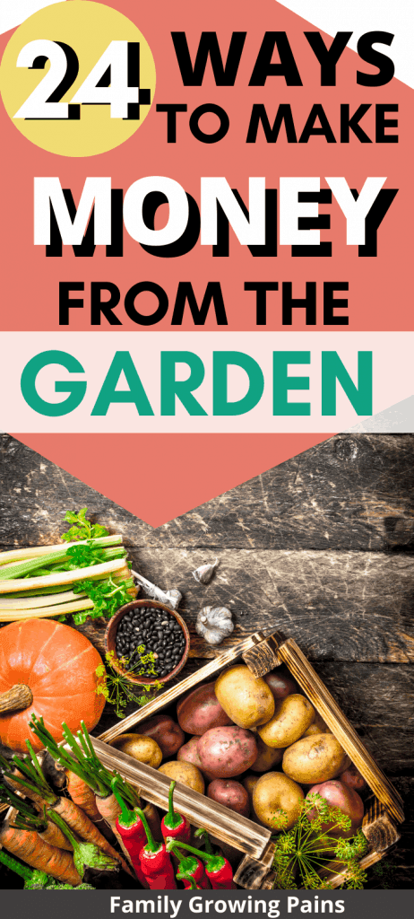 24 Ways to Make Money from The Garden » Homesteading Where You Are