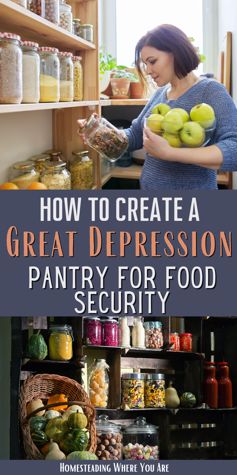 Building a Great Depression Pantry » Homesteading Where You Are