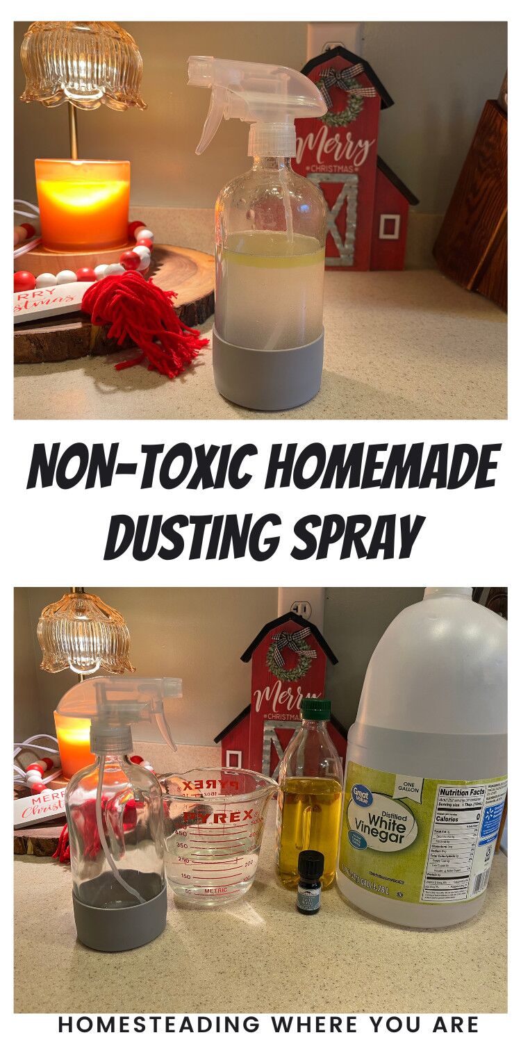 Homemade All-Natural Dusting Spray